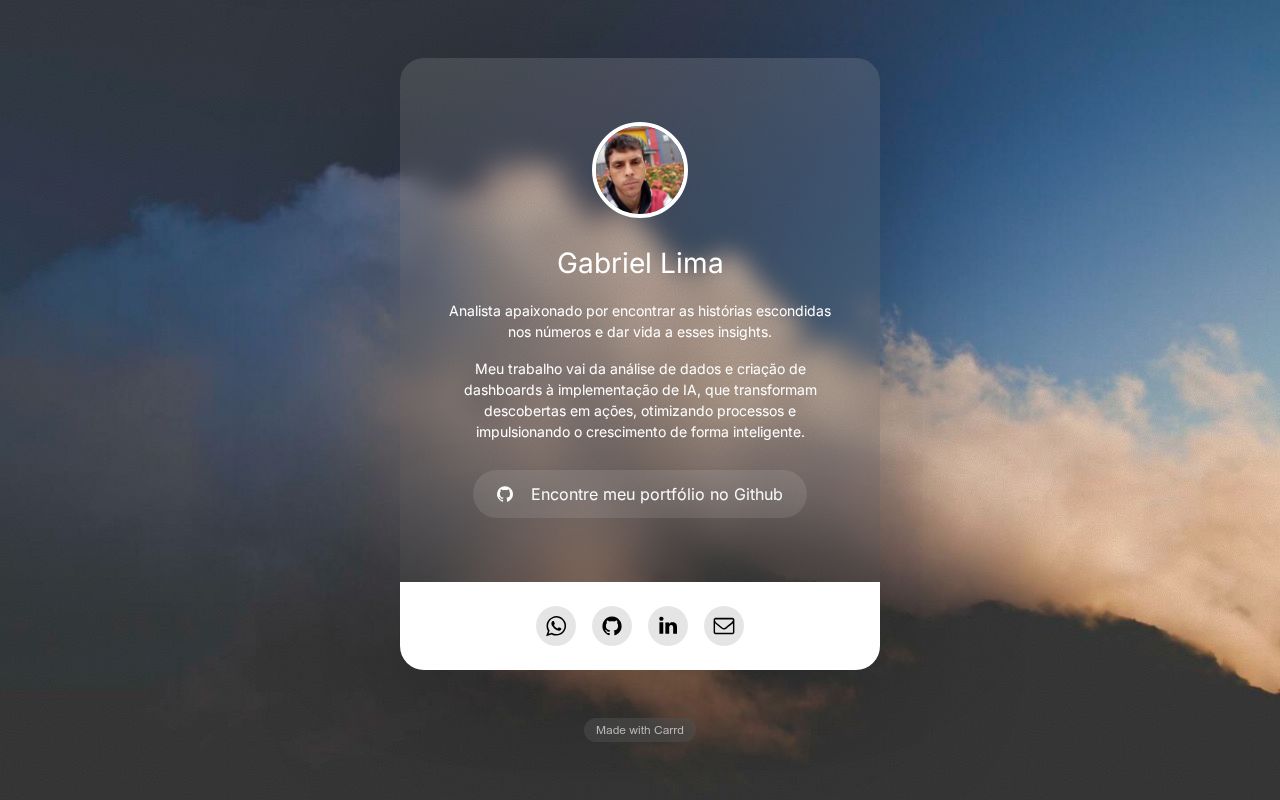 Gabriel Lima | Portfólio